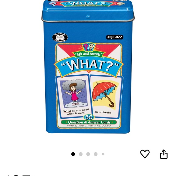 Toys | Super Duper Wh Question Cards | Poshmark